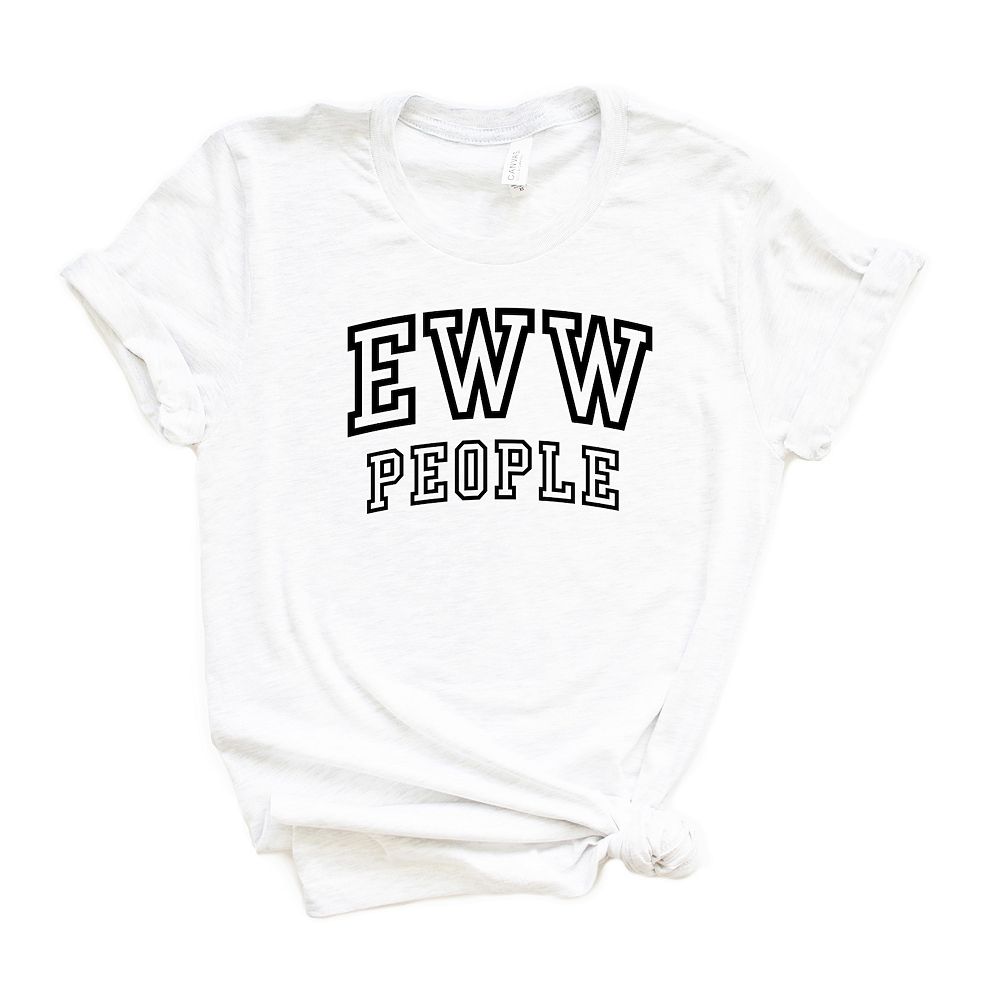 Eww People Short Sleeve Graphic Tee