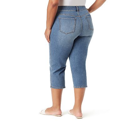 Plus Size Gloria Vanderbilt Shape Effect Capri Pants