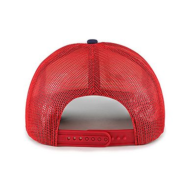 Men's '47 White Washington Nationals Foam Front Script Trucker Snapback Hat