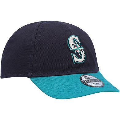 Infant New Era Navy Seattle Mariners Team Color My First 9TWENTY Flex Hat