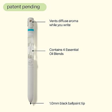 Lifelines Pen Diffuser with 4-Scent Cartridge in Crisp Mountain Air