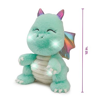Merchsource Cozy Friends™ 12" Glow Brights Dragon Plush with LED Lights ...