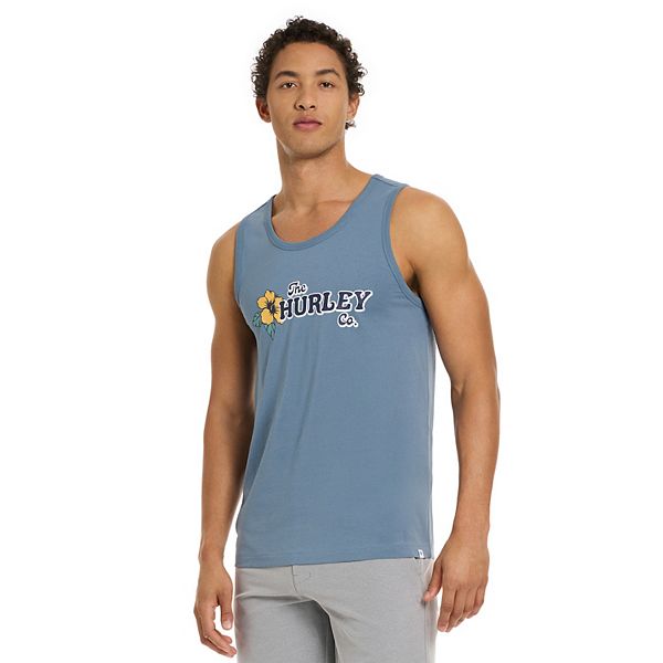 Men's Hurley Hibiscus Graphic Tank Top