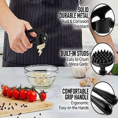 Zulay Kitchen Premium Garlic Press