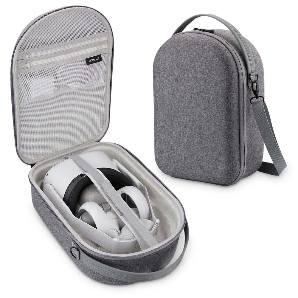 Sonicgrace for Oculus Quest 2 Carry Case Hard Shell Travel Case