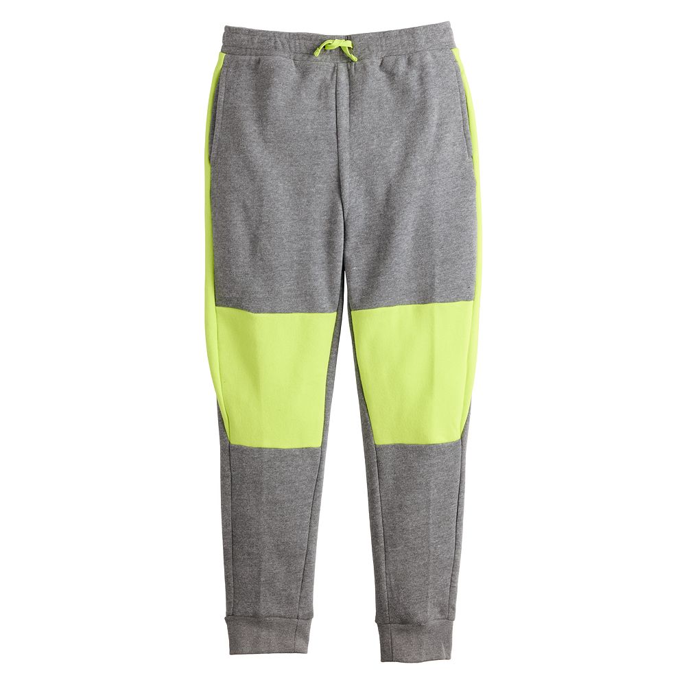 Kids 7-20 Tek Gear® Ultrasoft Fleece Colorblock Joggers in Regular & Husky