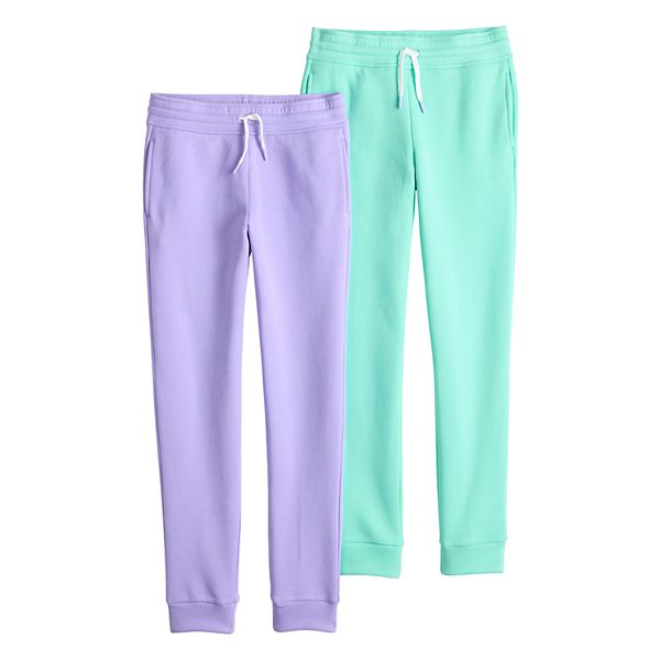 Girls 7-20 Tek Gear® Ultrasoft Fleece Jogger Set in Regular & Plus