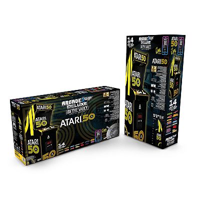Arcade 1 Up Atari 50th Anniversary 17 in. Deluxe Arcade Machine