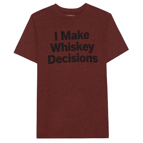 Men's WHISKEY DECISIONS Tee