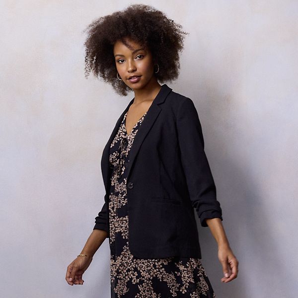 Women's LC Lauren Conrad Notch-Collar Blazer Women's LC Lauren Conrad Notch-Collar Blazer