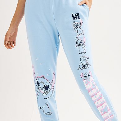 Disney's Lilo & Stitch Juniors' Glitch Stitch Jogger Pants