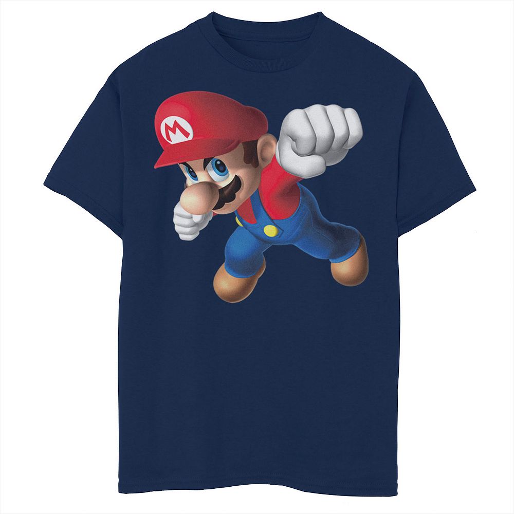 Boys Nintendo Super Mario Smash Punch Graphic Tee