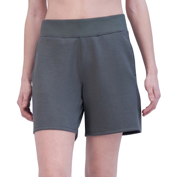 Women's Gaiam Hudson Rib Mix Stretch Shorts