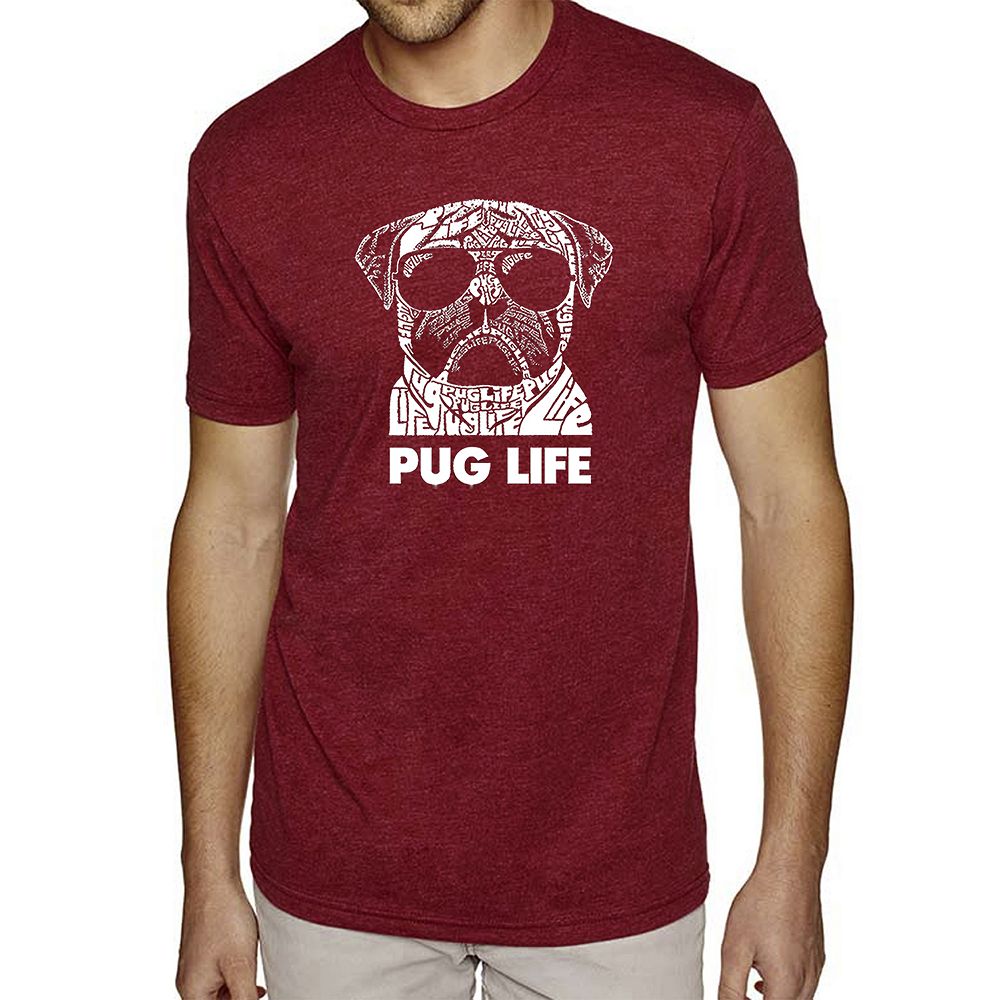Pug Life - Men's Premium Blend Word Art T-Shirt