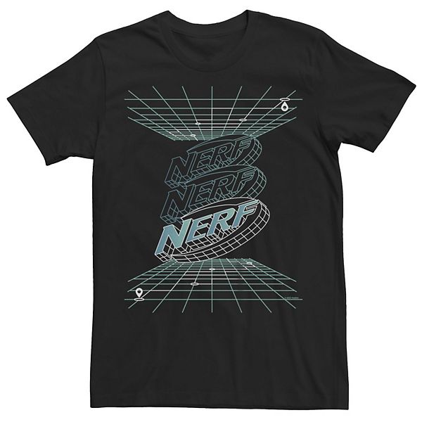 Men's Nerf Grid Logo Graphic Tee
