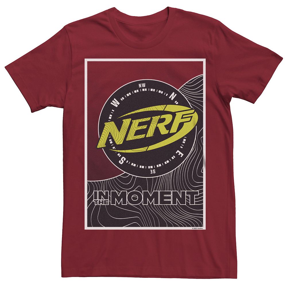 Men's Nerf In the Moment Wave Compass Logo Graphic Tee