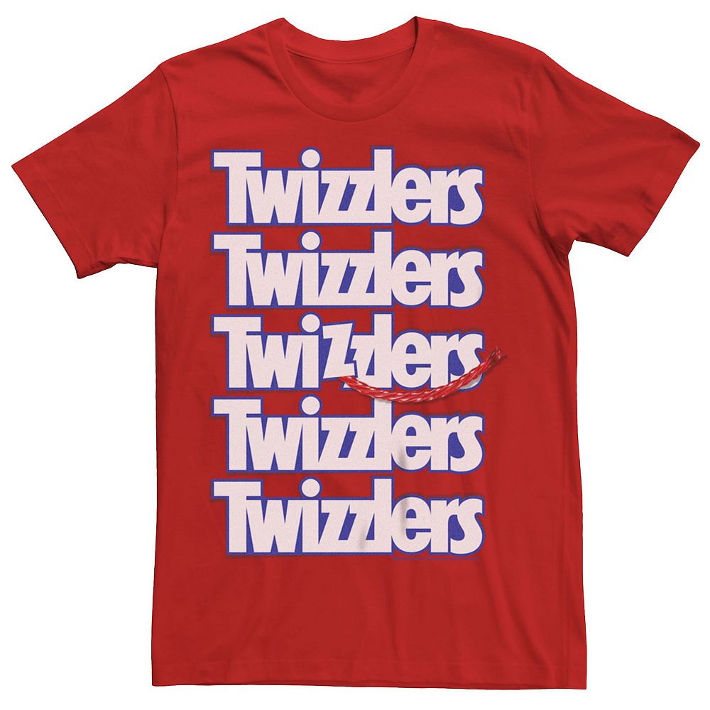 Men's Twizzlers Logo Stacked Graphic Tee