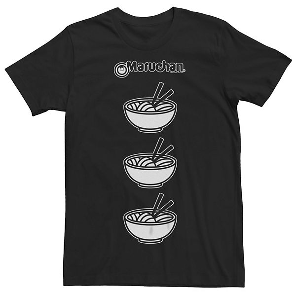 Men's Maruchan Ramen Bowls Stacked Graphic Tee