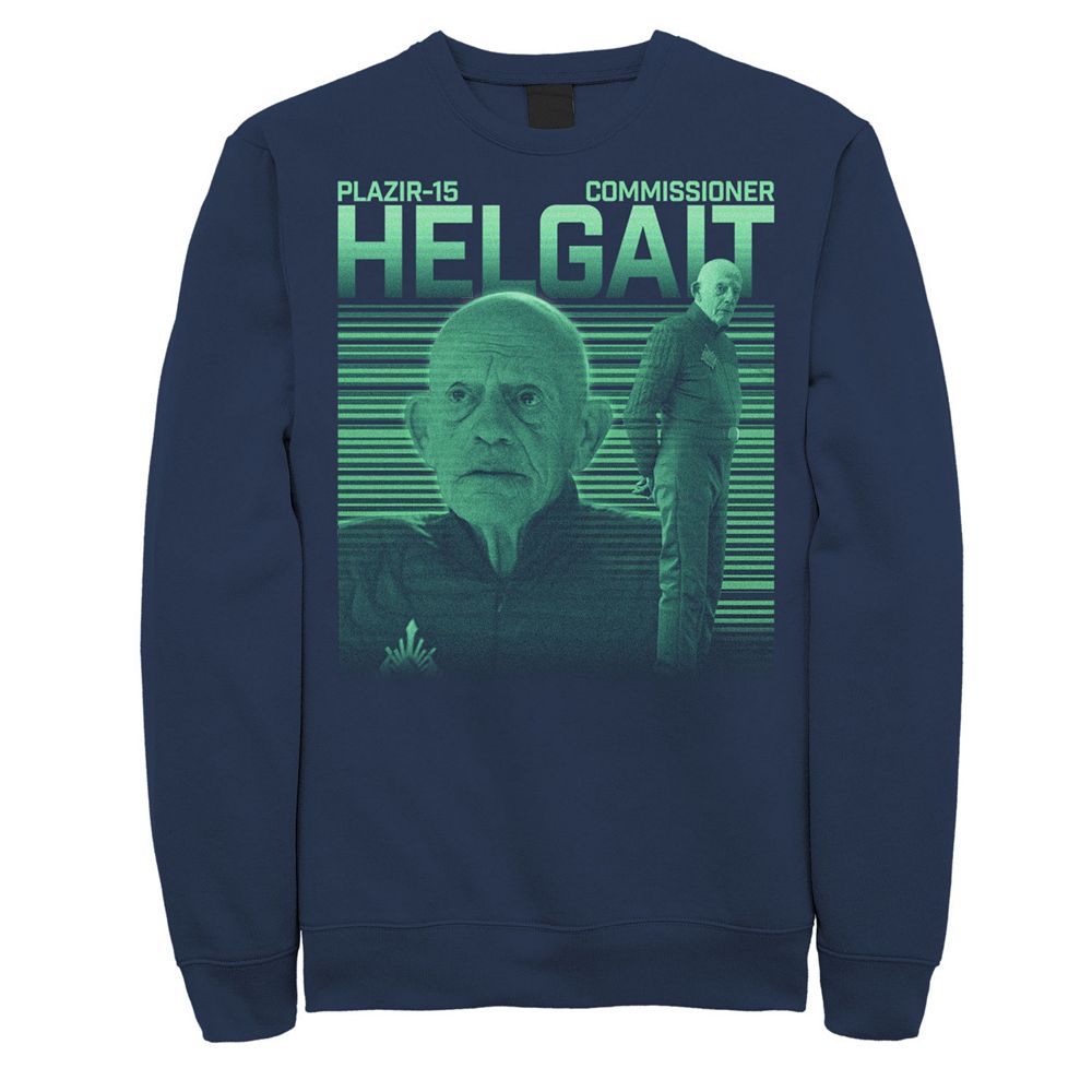 Men's Star Wars The Mandalorian Commissioner Helgait Plazir-15 Graphic ...