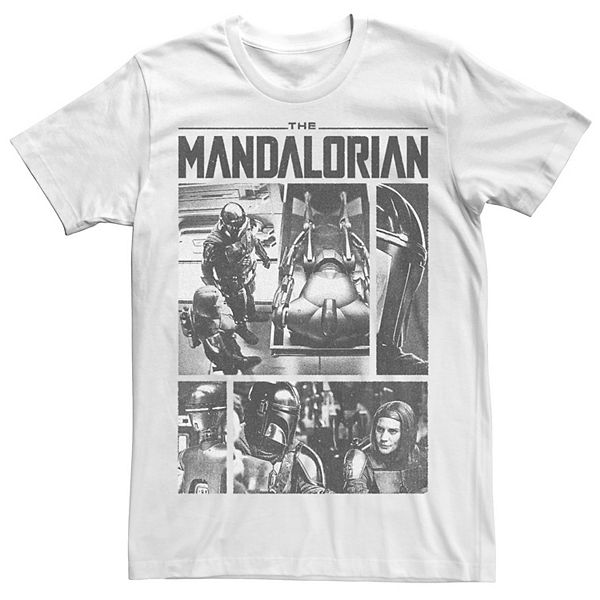 Men's Star Wars The Mandalorian Din Djarin Bo-Katan Driods Scenes Boxes ...