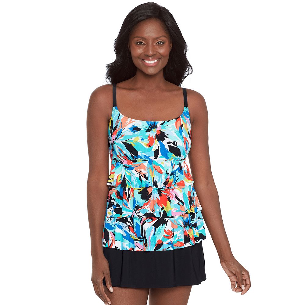 Women's Great Lengths Vibrant Visuals Swimdress