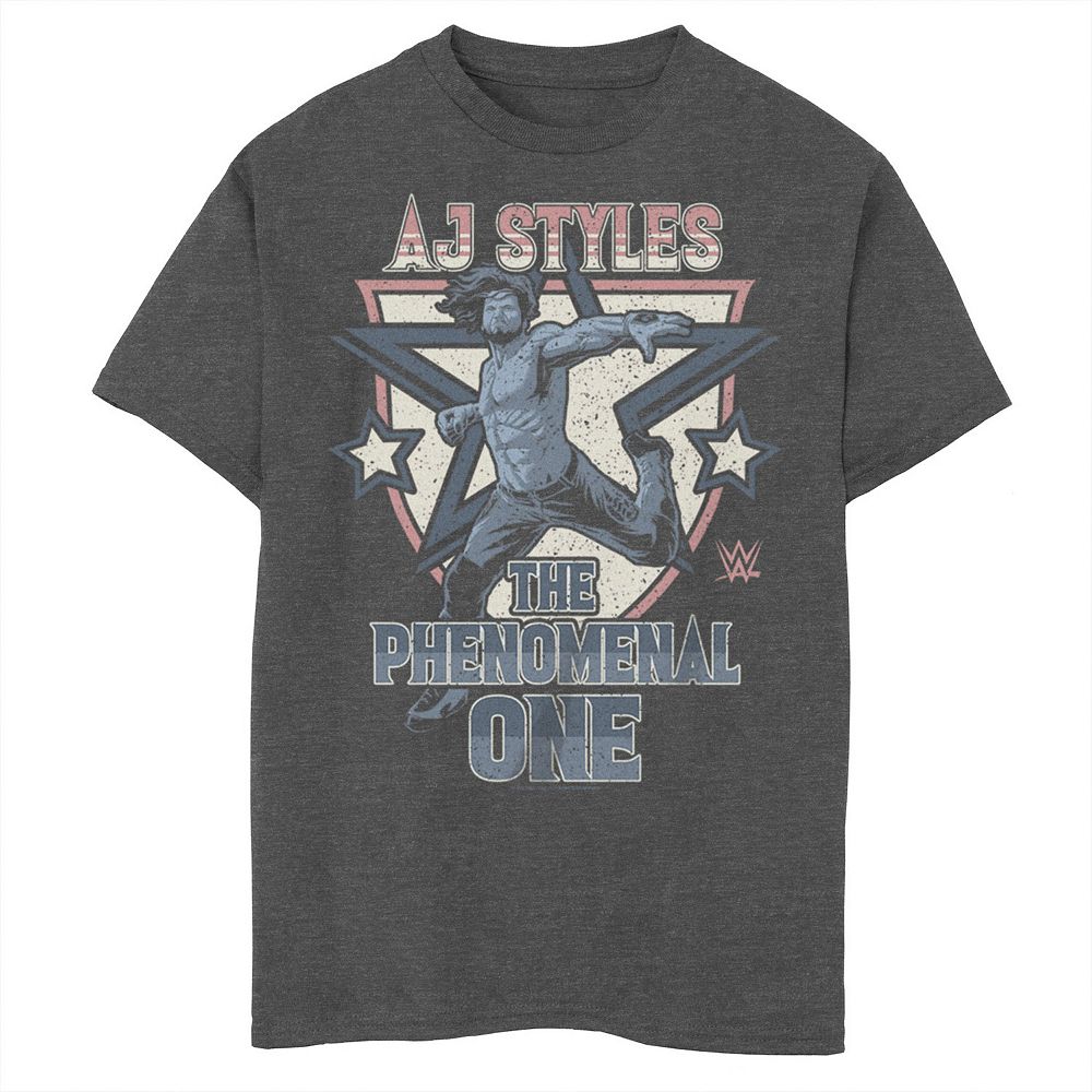 Boys WWE AJ Styles The Phenomenal One Graphic Tee