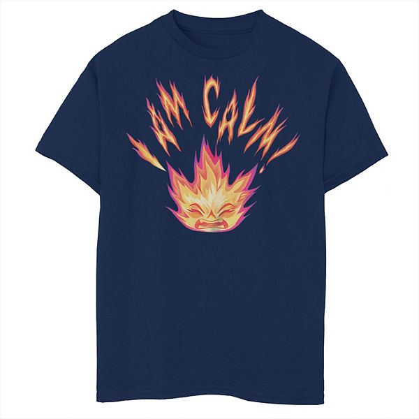 Boys Elemental Ember Lumen I Am Calm Graphic Tee