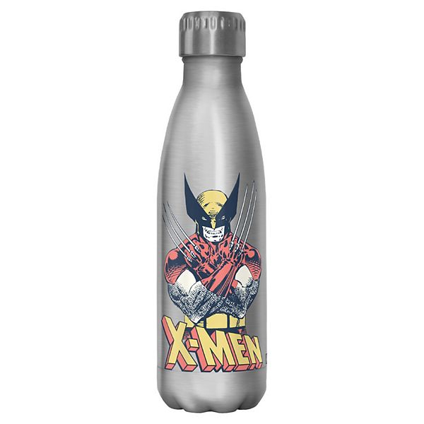 X-Men Wolverine Vintage Design 17-oz. Stainless Steel Bottle