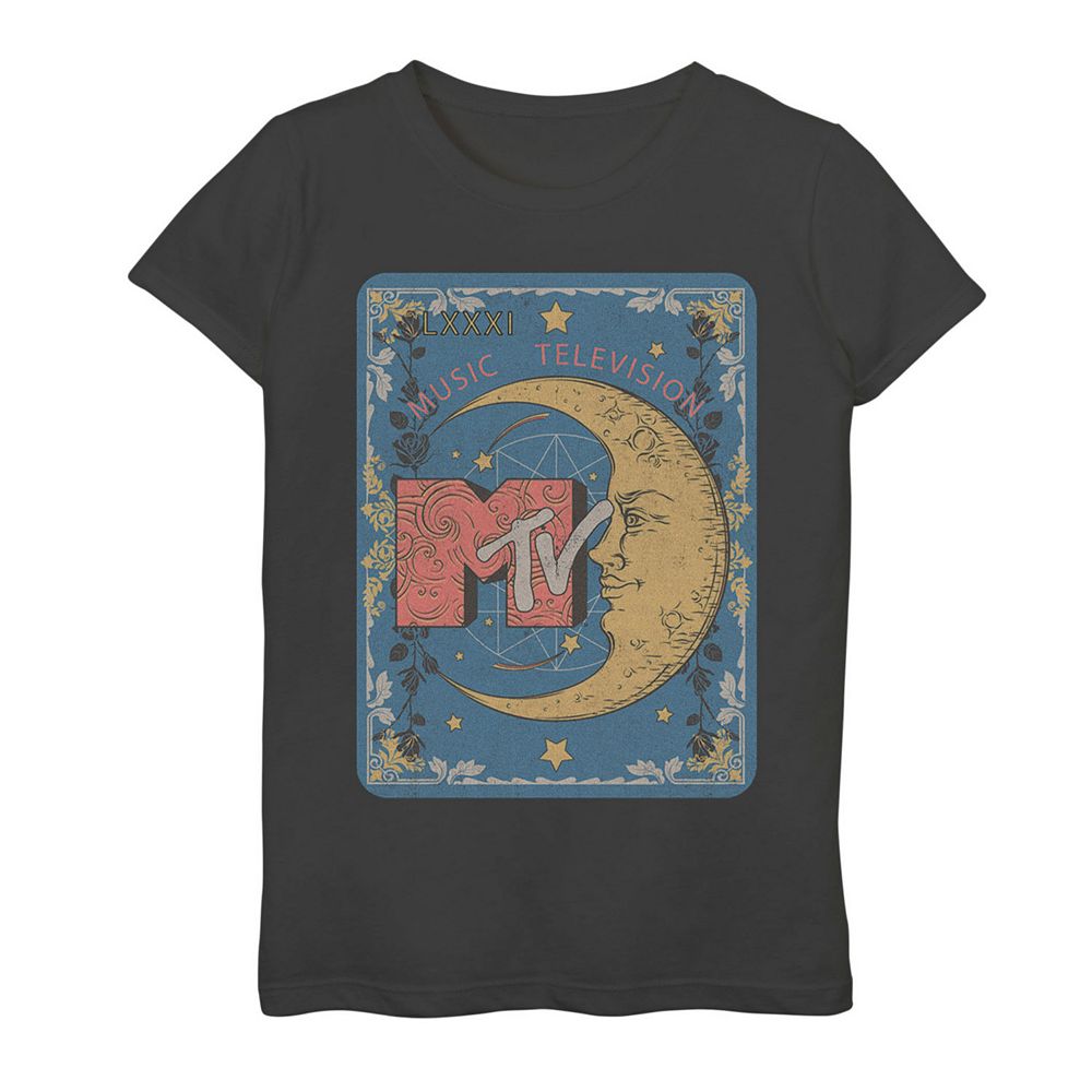 Plus Size Girls MTV Tarot Card Graphic Tee
