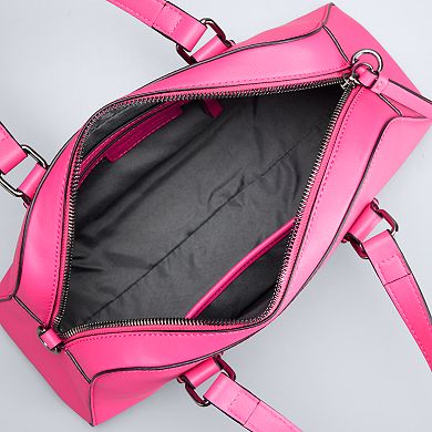 Simply Vera Vera Wang Amber Geo Satchel Bag