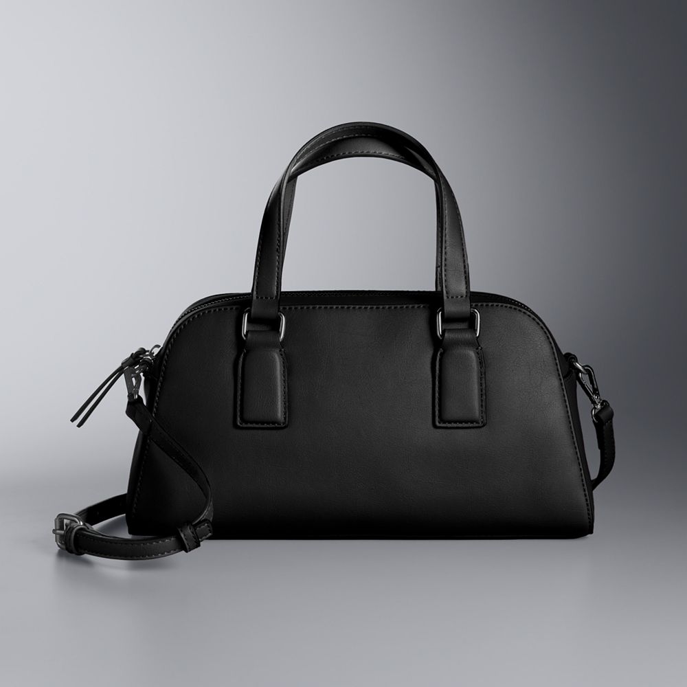 Simply Vera Vera Wang Amber Geo Satchel Bag