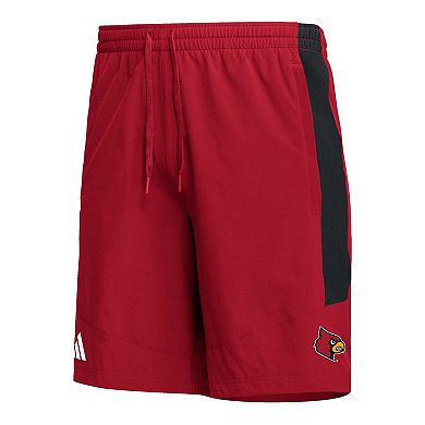 Men's adidas Red Louisville Cardinals AEROREADY Shorts