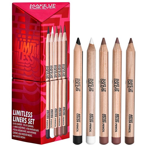 MAKE UP FOR EVER Mini Artist Color Pencil Lip & Eye Liner Set