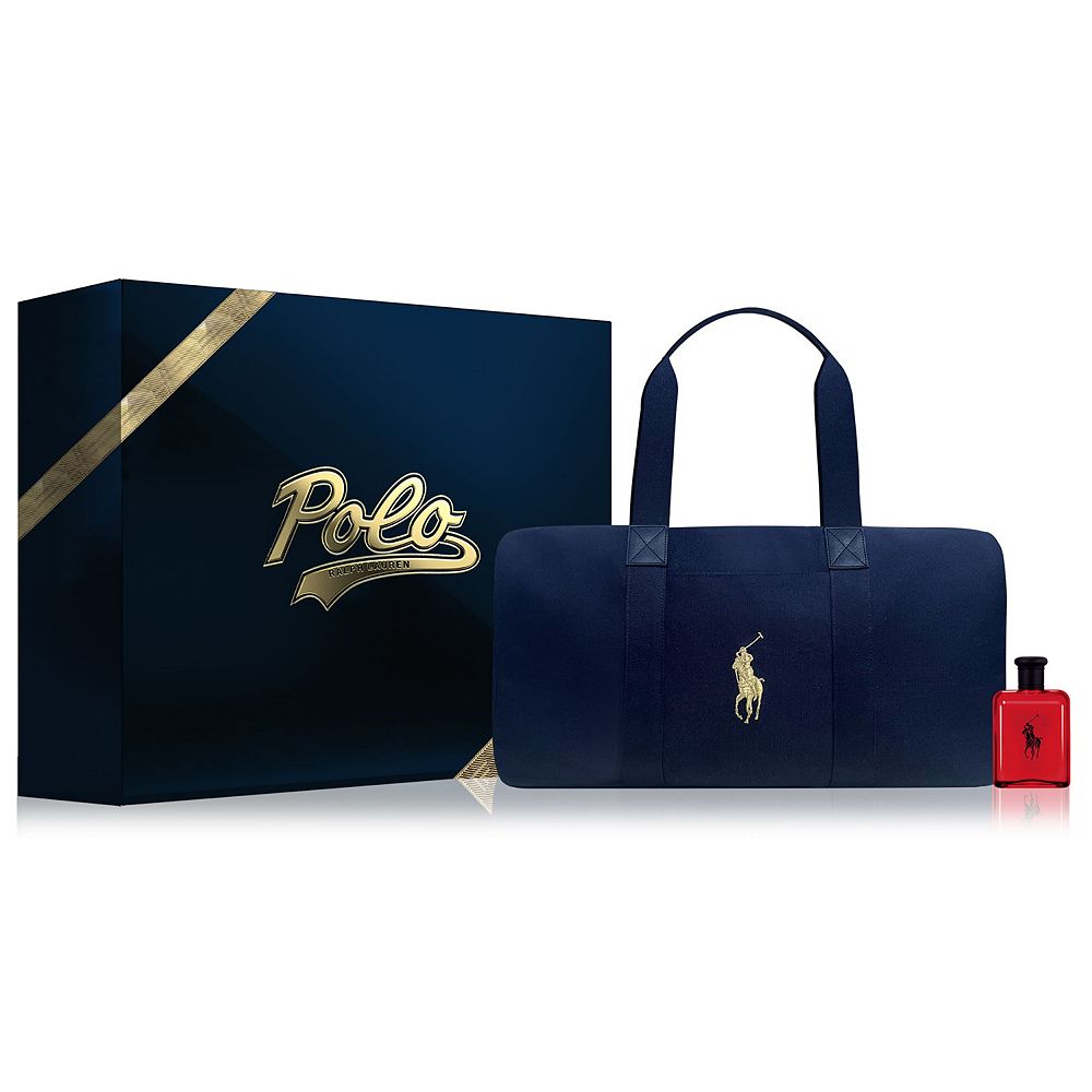 Ralph Lauren Men's Polo Red Eau de Toilette Holiday Gift Set with ...