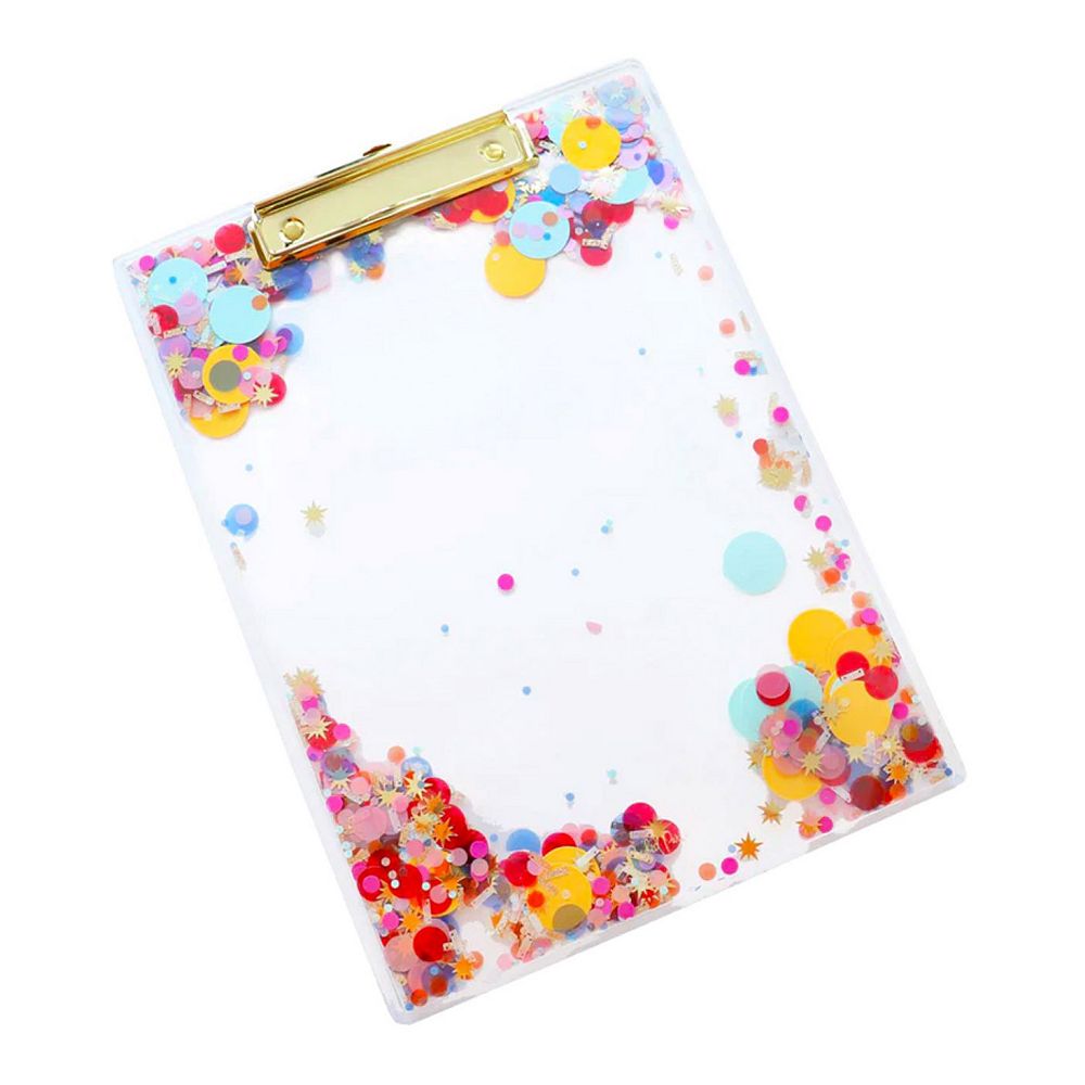 Packed Party Celebrate Confetti Never Boring Clipboard
