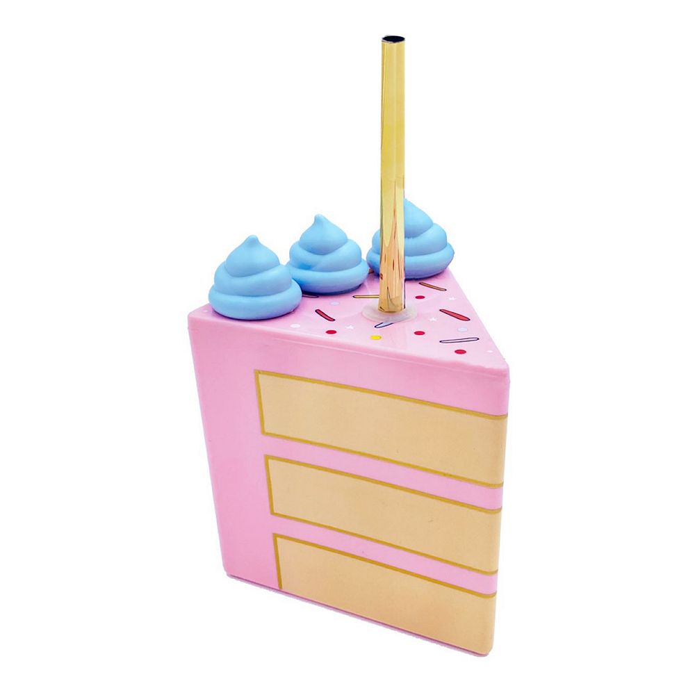 Packed Party Piece of Cake Novelty Sipper Cup