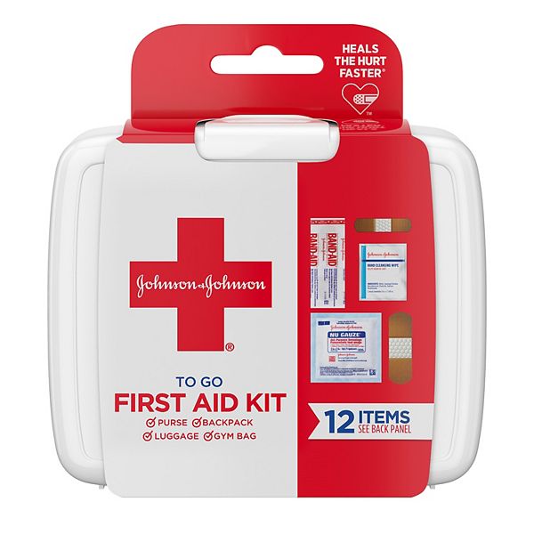 Band-Aid Johnson & Johnson 12-pc. First Aid To Go Kit