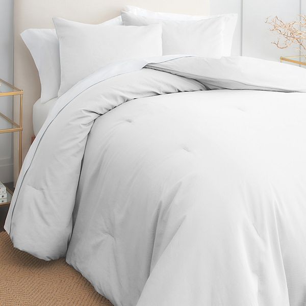 Gaiam® Relax Cotton Garment Washed Ribbed 3-Piece Comforter Set