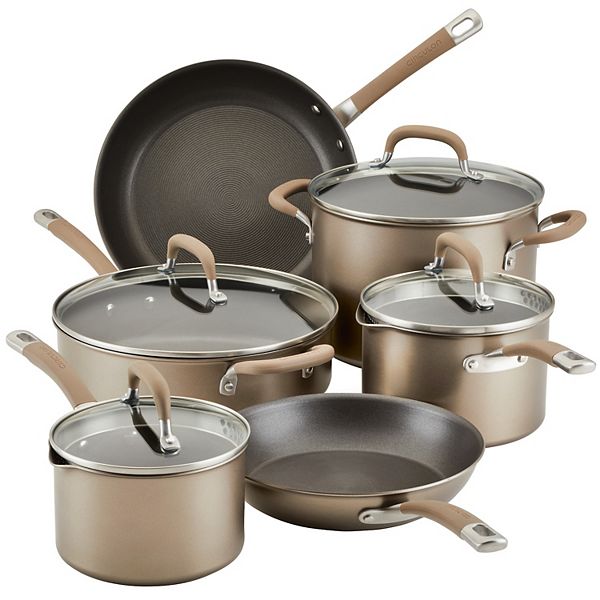 Circulon Premier Professional 10-pc. Hard-Anodized Nonstick Cookware Set