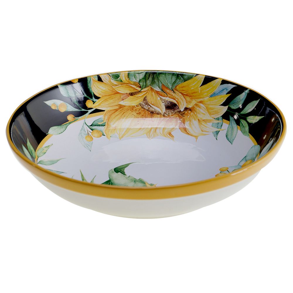 Certified International Sunflower Fields Serving Bowl Set