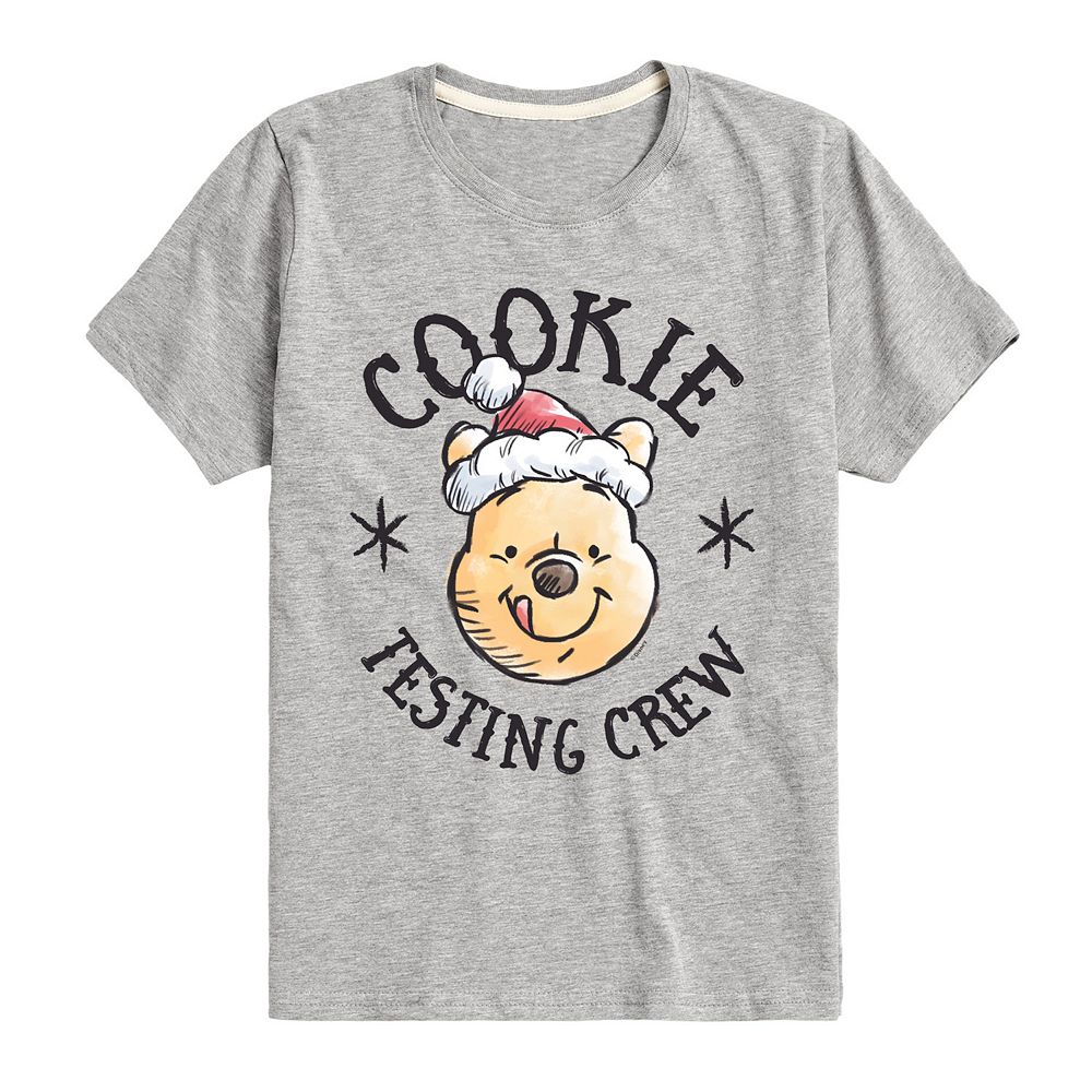 Disney's Winnie The Pooh Boys 8-20 Cookie Testing Crew Graphic Tee