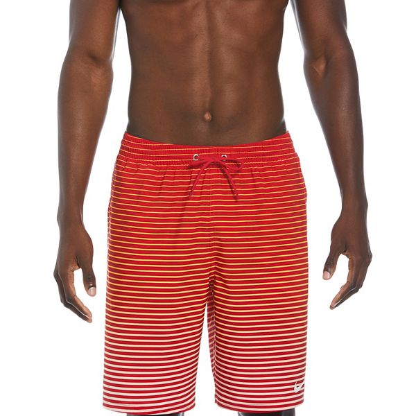 Men's Nike 9-in. Stripe Breaker Swim Trunks