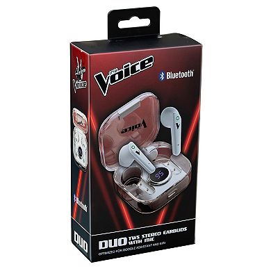 The Voice DUO True Wireless Stereo Earbuds with Mic