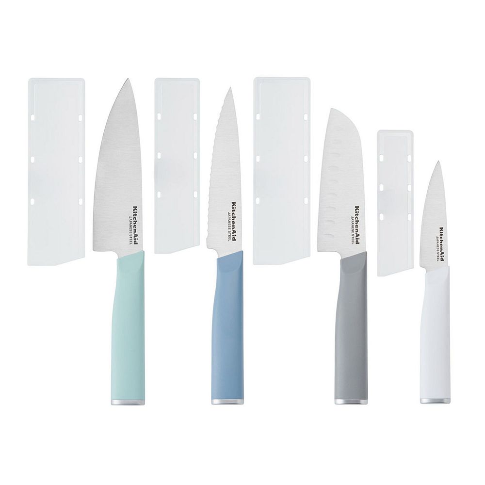 KitchenAid® 4-Piece High-Carbon Stainless Steel Knife Set with Custom ...