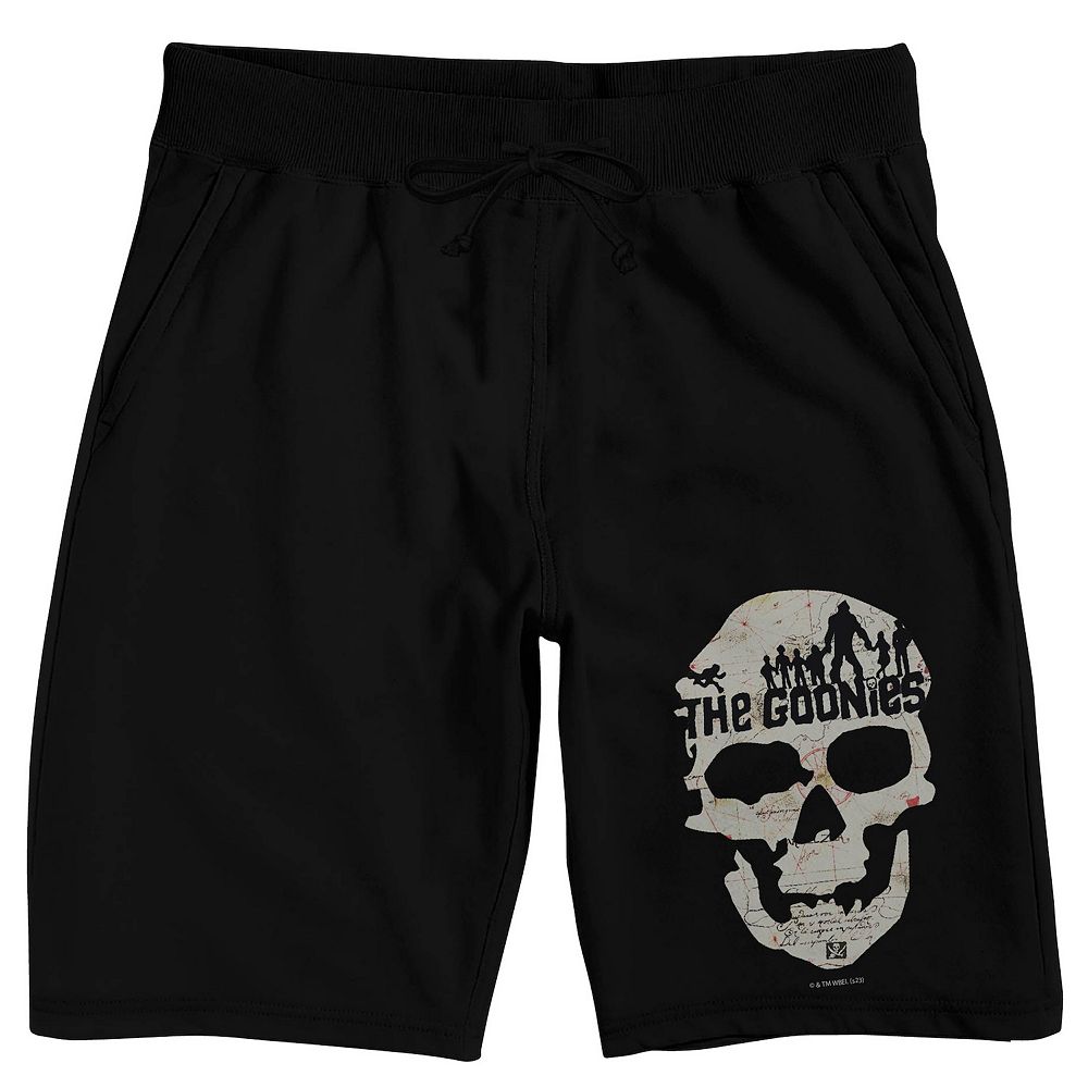 Men's The Goonies Skull Map Pajama Shorts