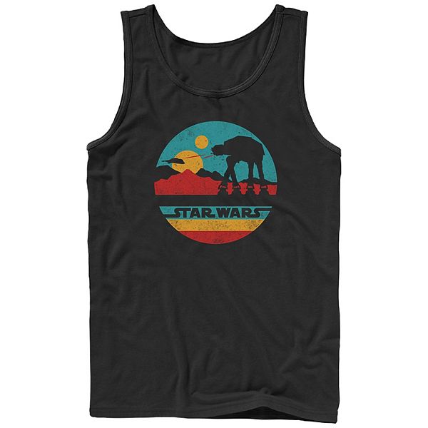 Men's Star Wars Sunset Fight Graphic Tank Top