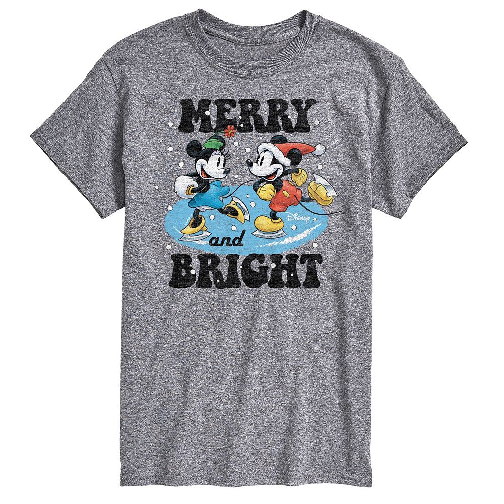 Disney's Big & Tall Merry And Bright Graphic Tee