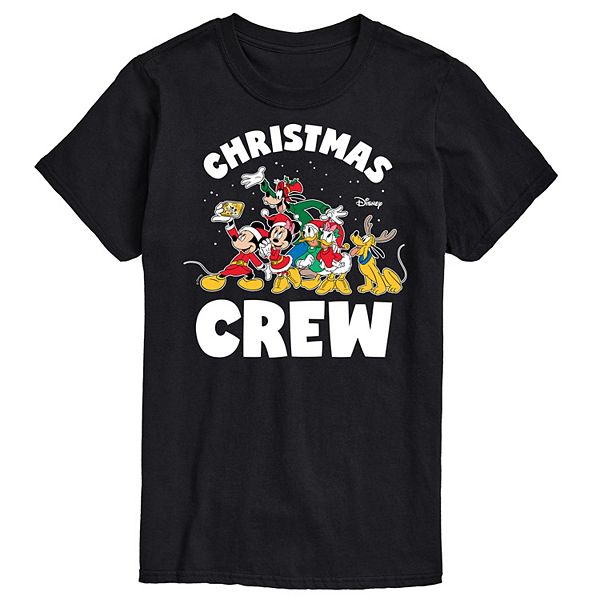 Disney's Big & Tall Christmas Crew Graphic Tee