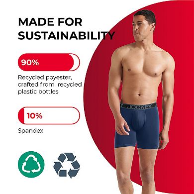 Men's Jockey® Active Microfiber 3.5-in. Boxer Briefs
