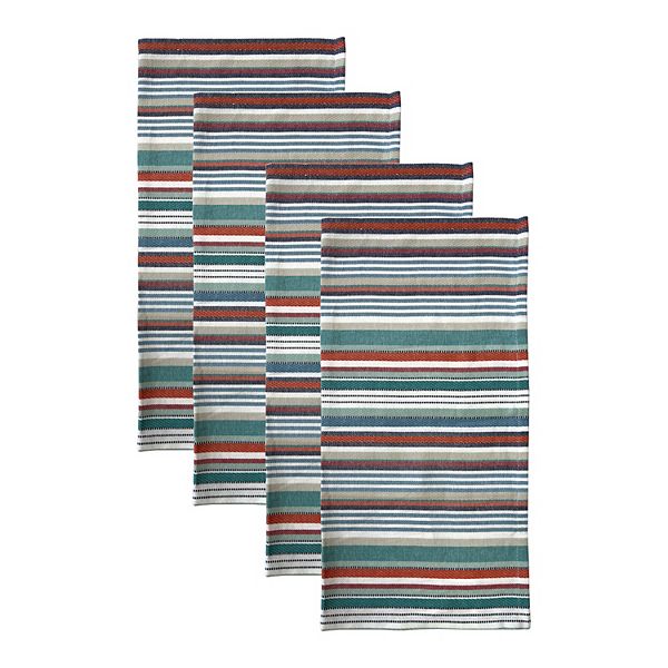 Food Network™ Yarn Dye Stripe 4-Pack Napkin Set